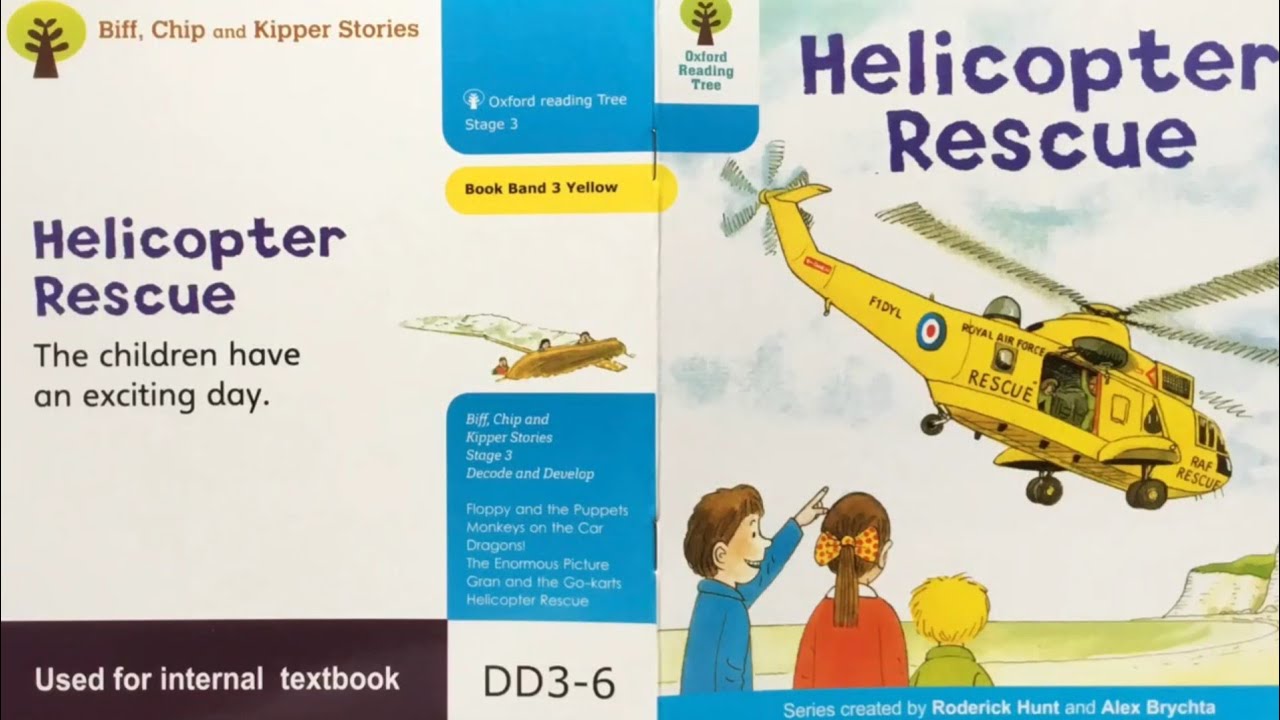 Oxford Reading Tree(level 3 ) DD3-6 Helicopter Rescue - picture books ...