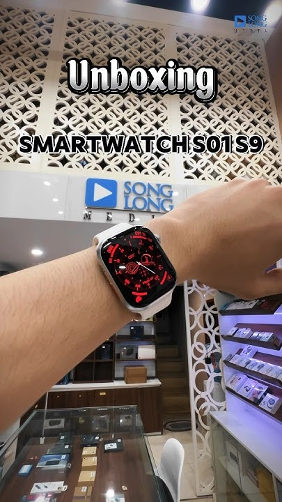 Unboxing 60s - Smartwatch WiWU SW01 S9 - Songlongmedia - YouTube