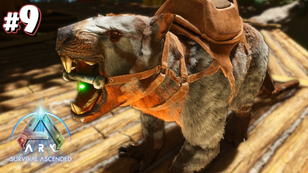 Mulai Bikin Rumah Pohon dan Taming Thylacoleo! - Ark Survival Ascended ...