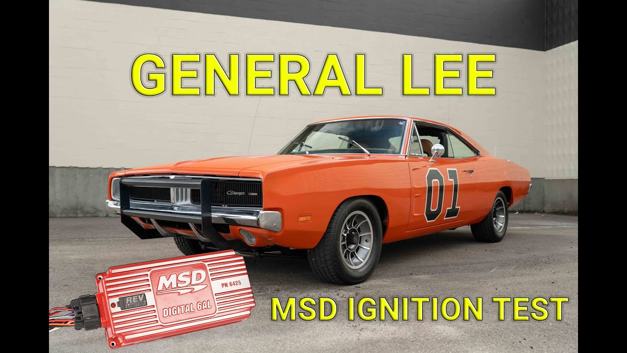 1969 Dodge Charger build restoration General Lee MSD IGNITION TEST ...
