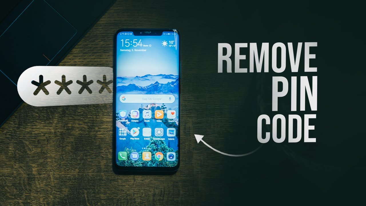 How to Remove Pin Code from Android Phone (tutorial) - YouTube