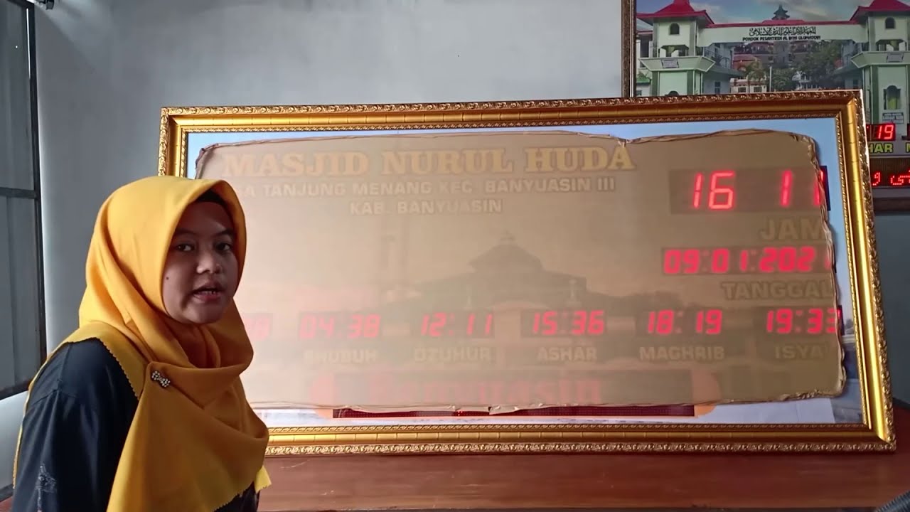 Jam Sholat sebesar Gaban ada Ngajinya - YouTube