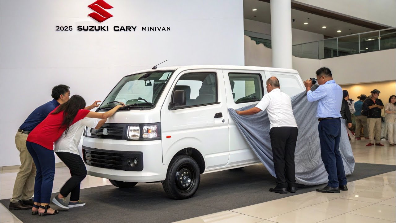 NEW 2025 Suzuki Carry Minivan –finally launched!!! - YouTube