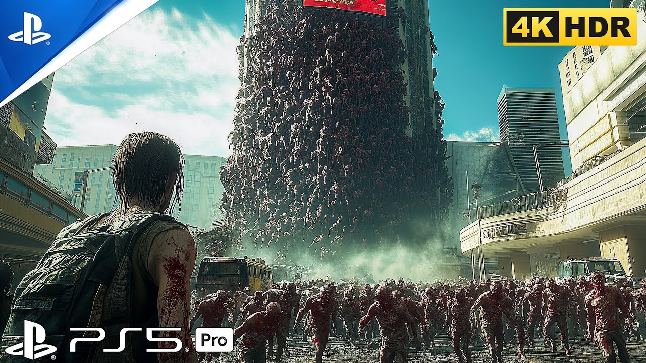 Surviving in Zombie Apocalypse Zone | PS5 PRO| Immersive Realistic ...