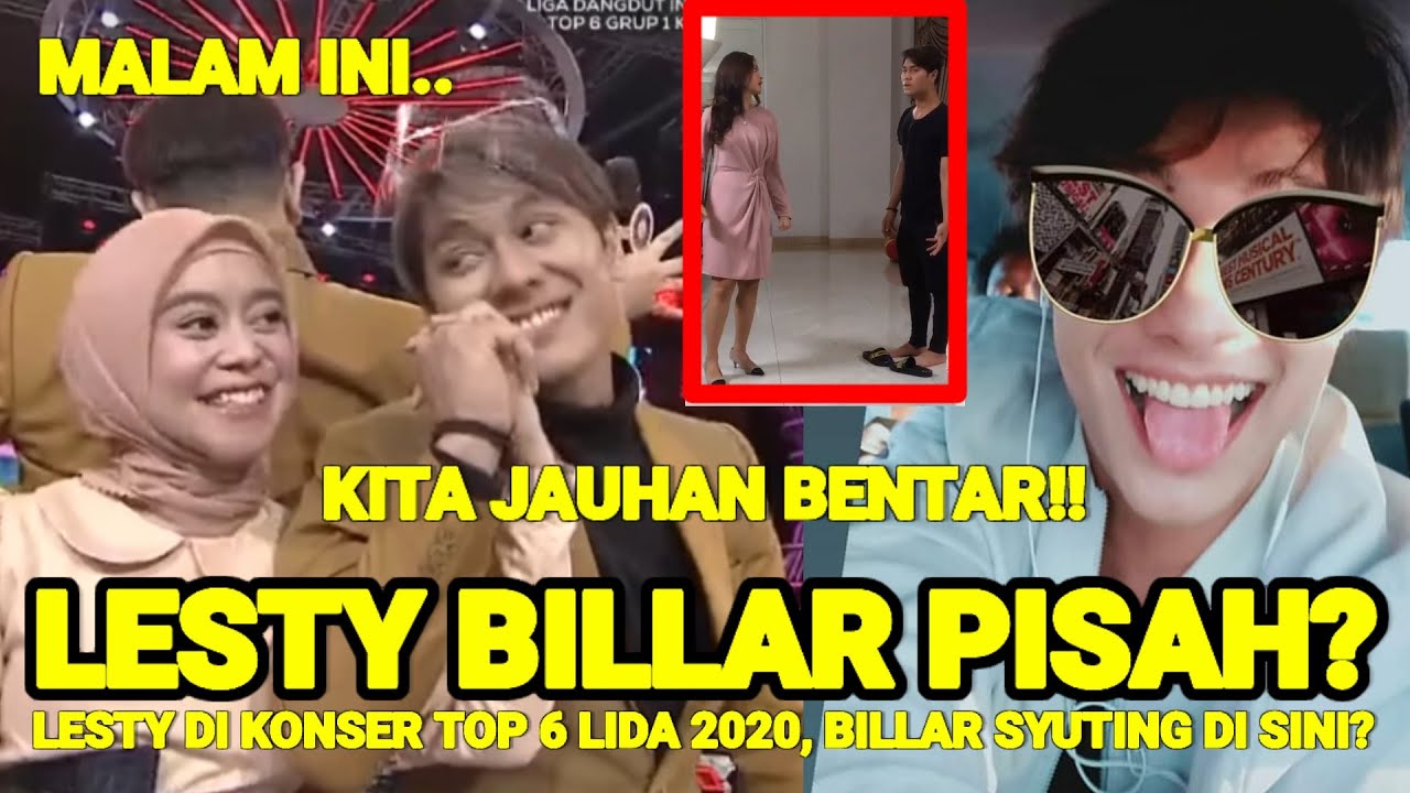 NANTi MALAM, Lesty di KONSER Top 6 Lida 2020 Sendiri? Rizky Billar ...