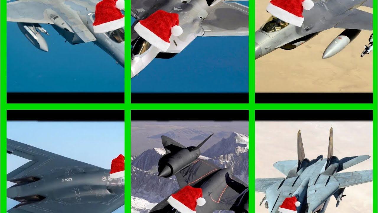 Fighter jets save Christmas - YouTube