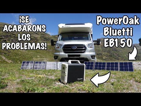 ¡TENEMOS NUEVO MEJOR AMIGO! 🔌💡 PowerOak BLUETTI EB 150 🥰🥳🥳 - YouTube