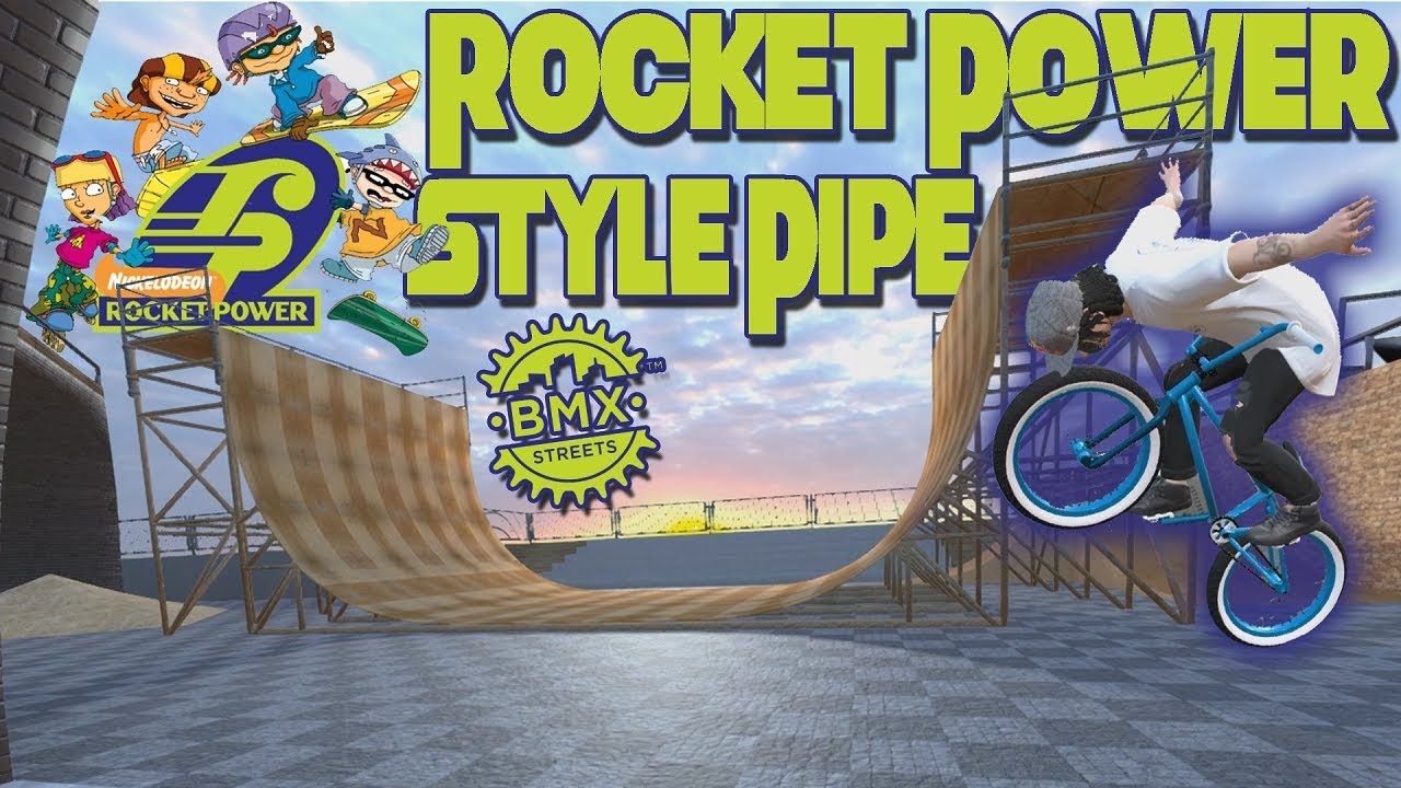 Rocket Power Style Ramp! | Insane Venice Map Ep. 3 | BMX Streets PIPE ...