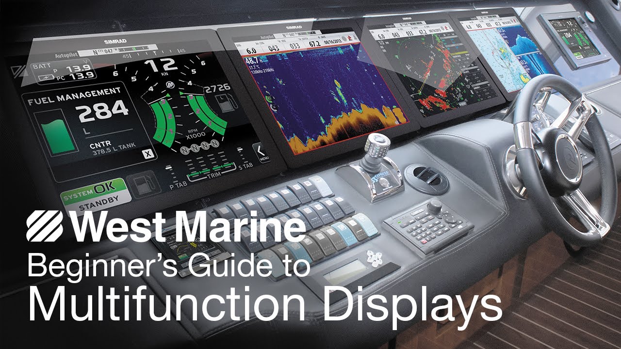 Beginner's Guide to Multifunction Displays - YouTube
