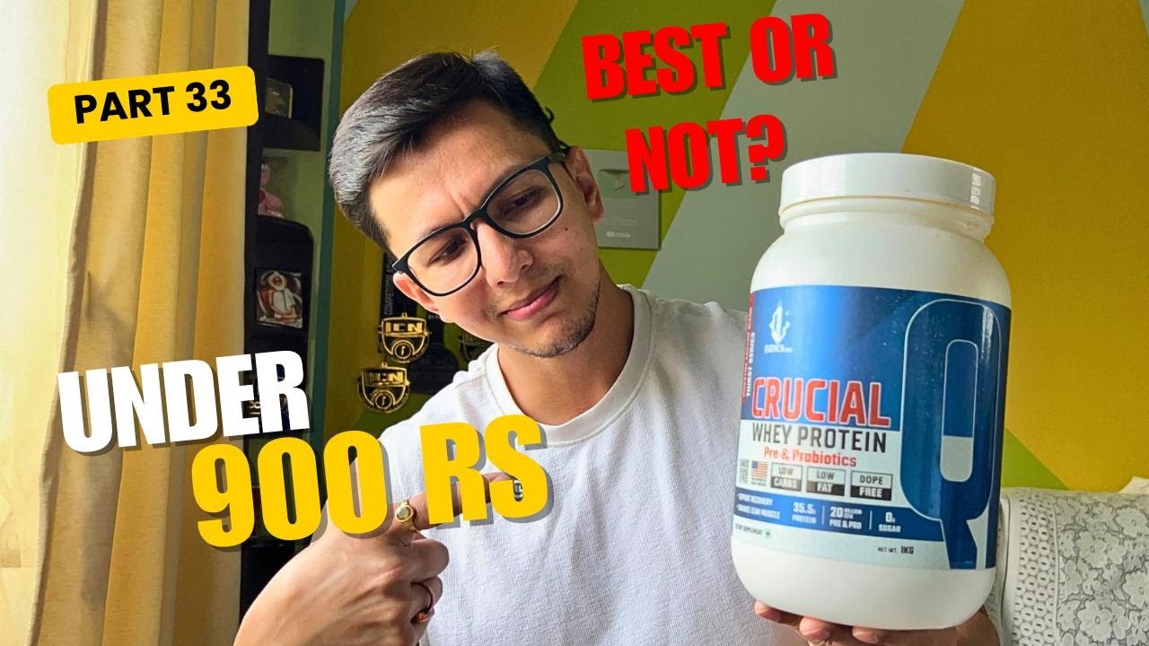 Protein Under 900 Rs || Quench Labz Crucial Whey Protein Lab Test ...