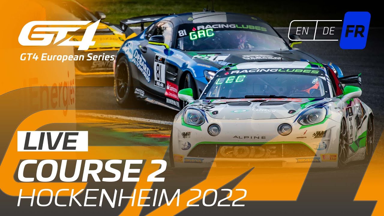 LIVE | Course 2 | GT4 European Series 2022 (Francais) - YouTube