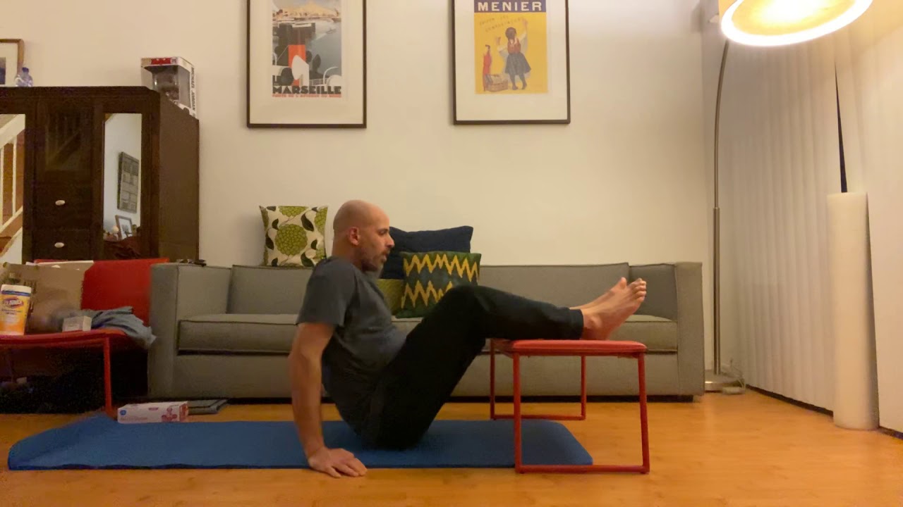 Single Leg Bridge with Heels Elevated - YouTube