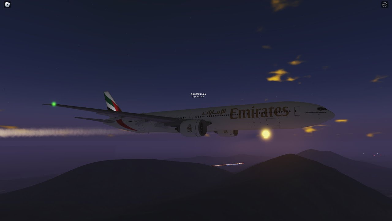 Emirates Boeing 777-300ER EGKK - MDPC - EGKK #roblox #projectflight # ...