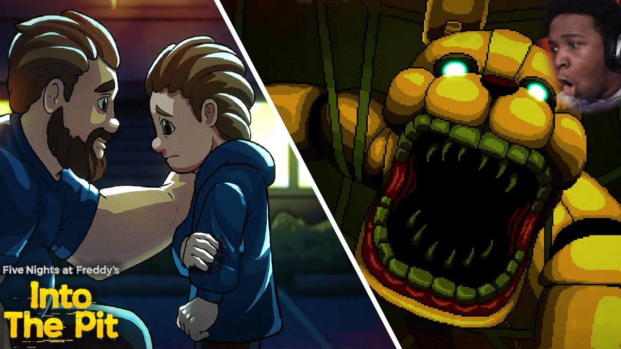 WE FINALLY SAVED DAD!!! [FNAF Into The Pit Episode 5] - YouTube