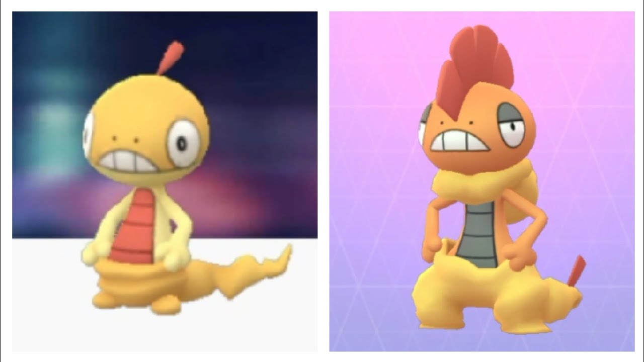 Pokemon Scraggy Evolution