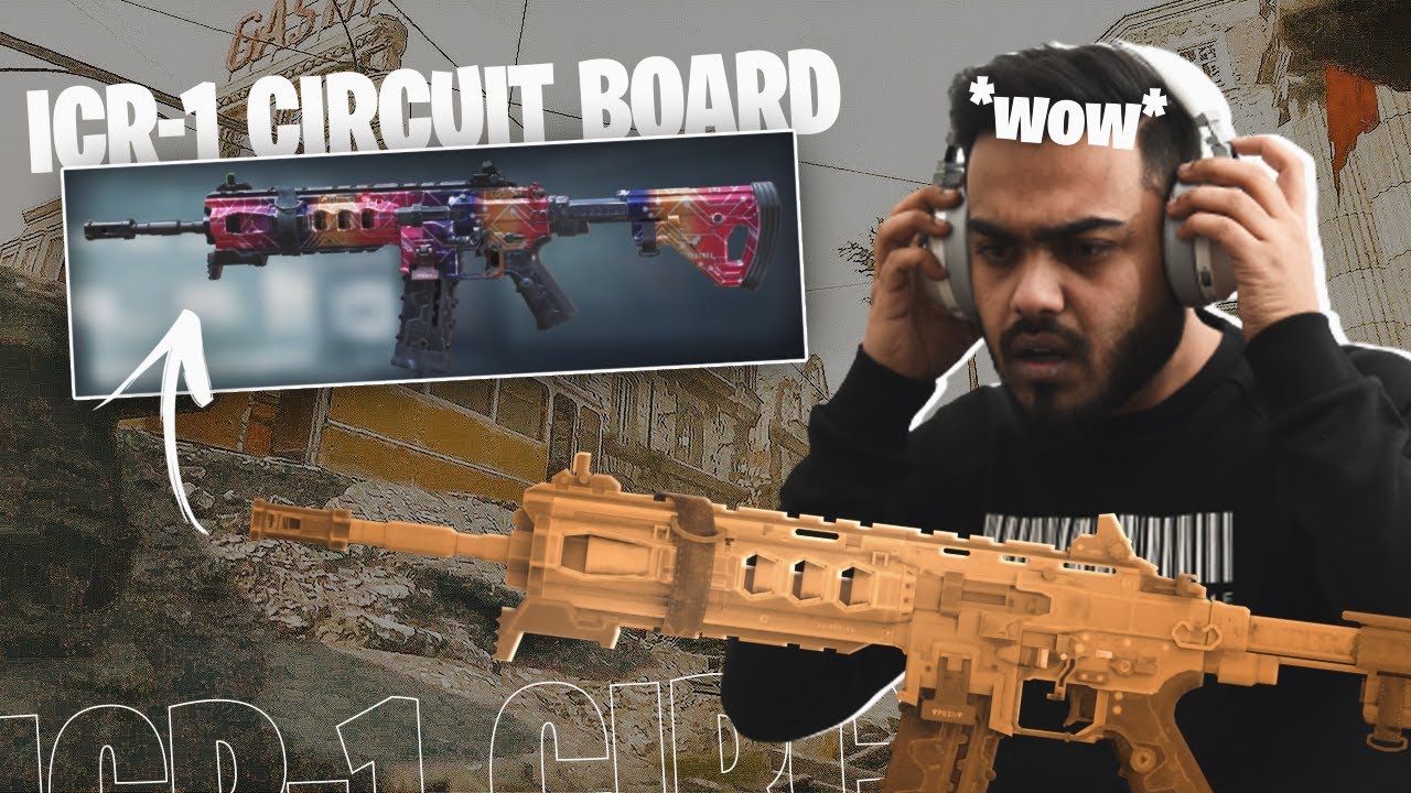 TRYING NEW ICR-1 CIRCUIT BOARD SKIN - YouTube