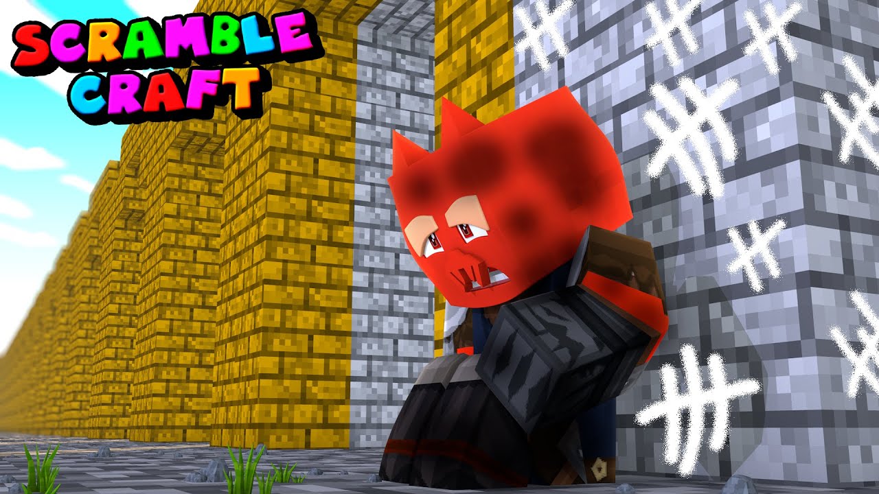 Stuck in NEVER Ending MAZE! (Scramble Craft) - YouTube