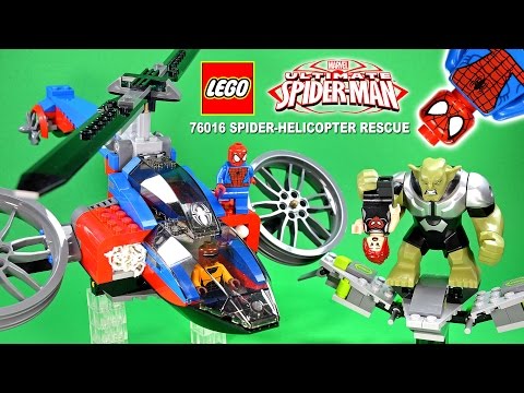 LEGO® Ultimate Spider-Man Helicopter Rescue 76016 Marvel Super Heroes w/ Green Goblin