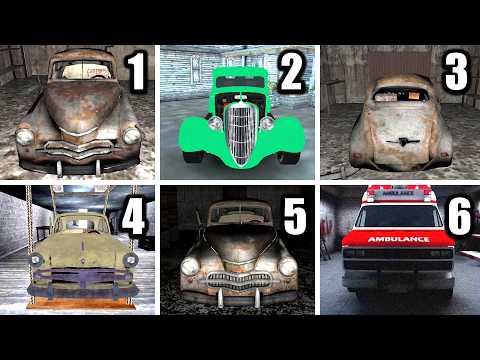 Granny 1 2 3 4 5 6 Car Escape Full Gameplay - Granny All Chapters