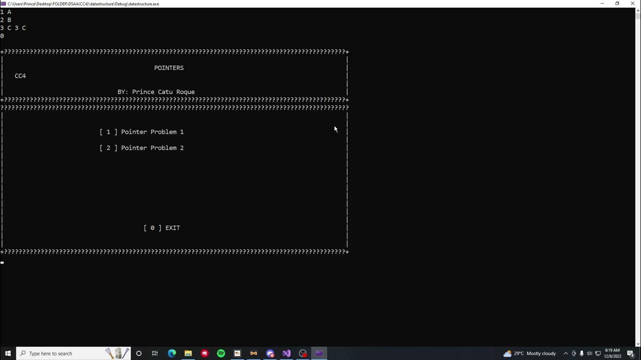 data structure project - YouTube