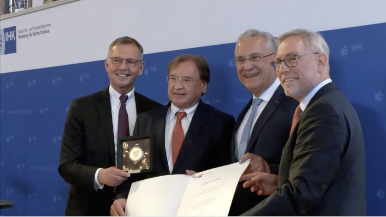 IHK Ehrenmedaille für Richard Heindl - YouTube