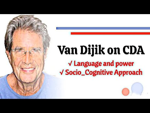 Van Dijik model of CDA| Socio Cognitive Approach in urdu/hindi - YouTube