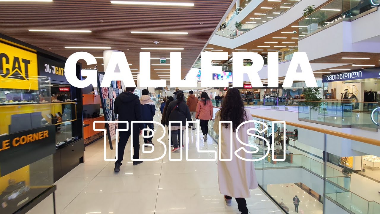 【4K】Walking in Georgia, Tbilisi / Shopping Mall / Galleria Tbilisi ...