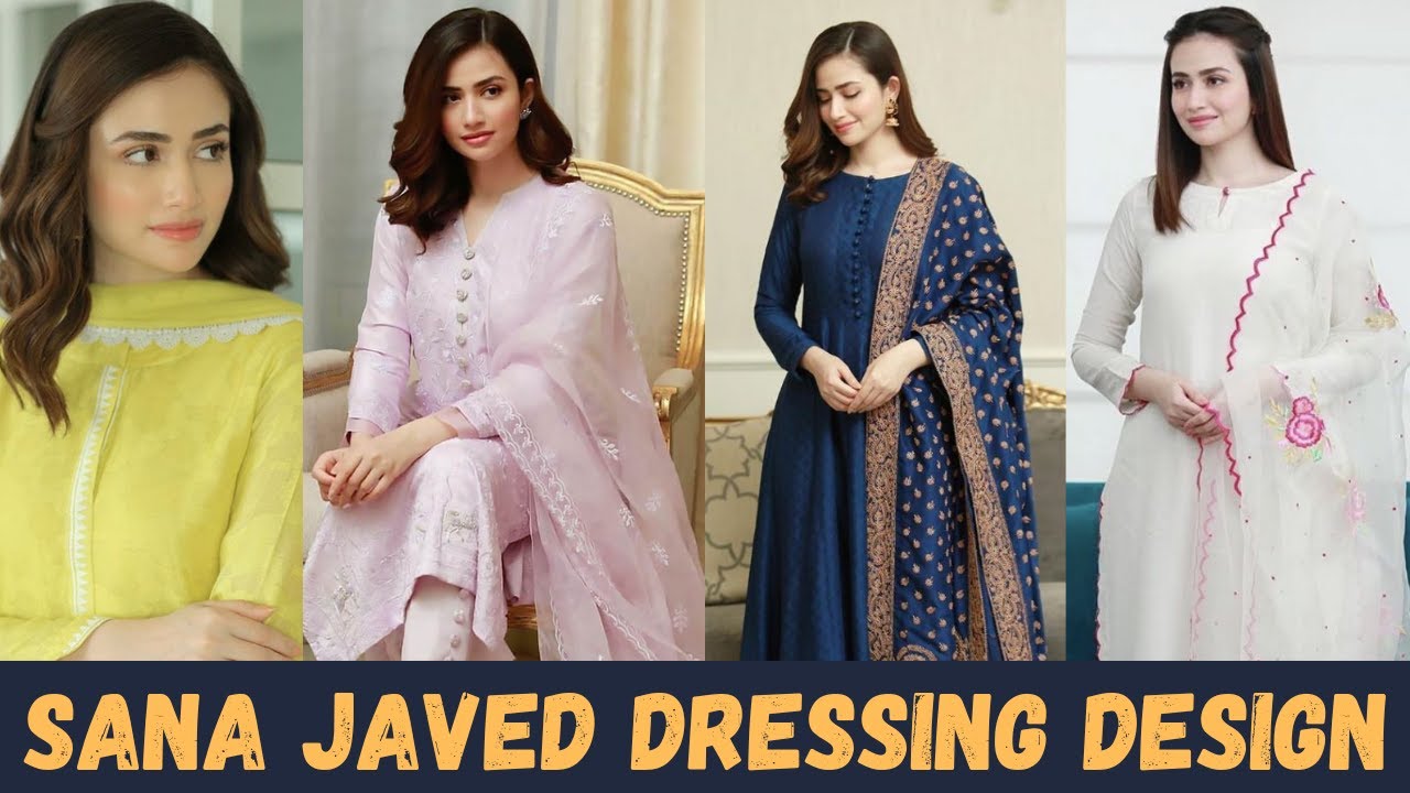 Sana javed kurta pajama style/Sana javed kurti design/Sana javed ...
