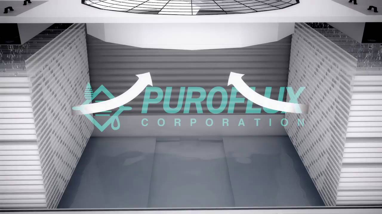 Puroflux Corporation - Cooling Tower Debris Build Up - YouTube