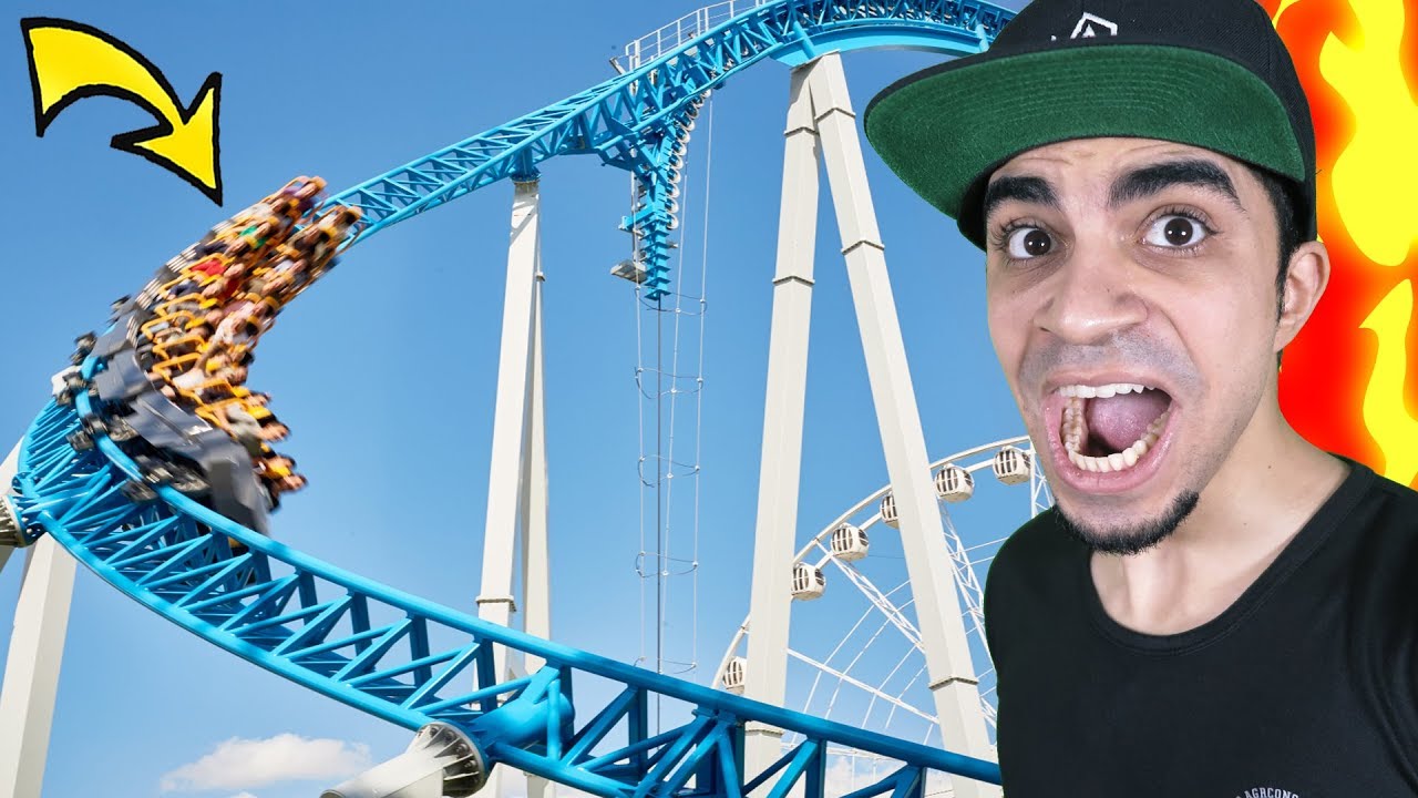 مدينة الملاهي العجيبة Epic Fun VR !! 😱🔥 - YouTube