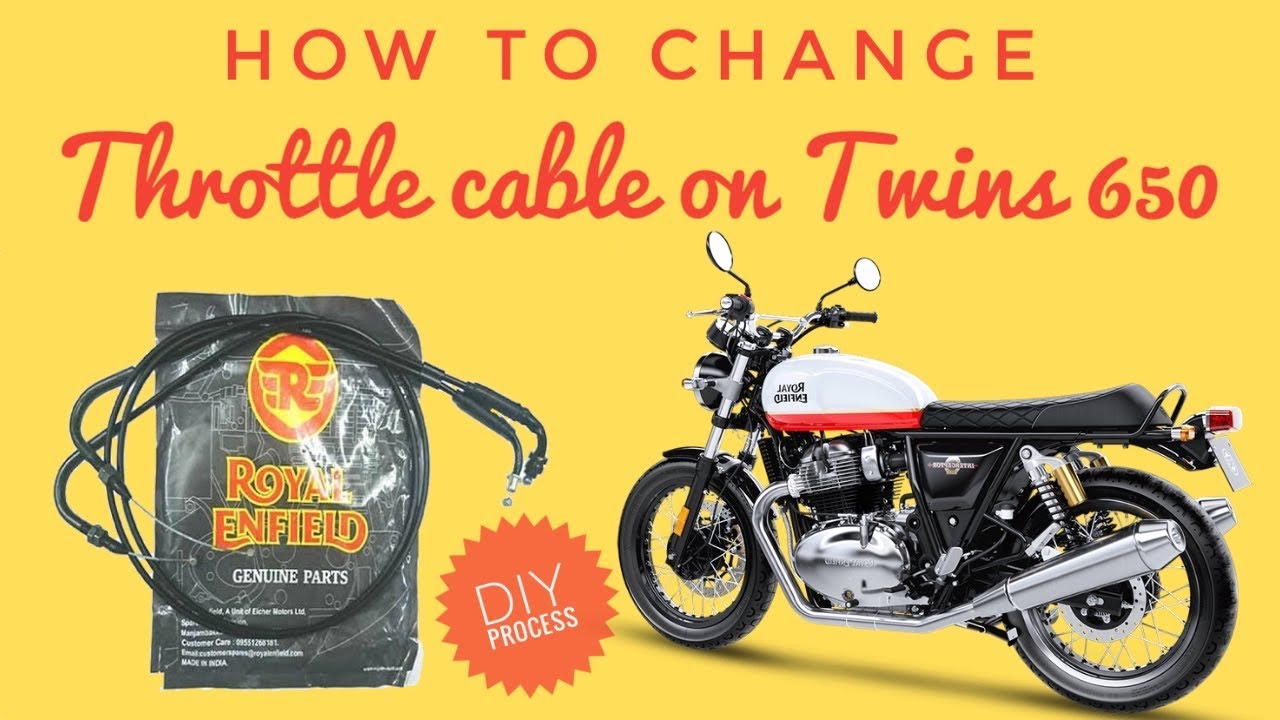Interceptor 650 | Step To Step Process While Replacing Throttle Cable ...