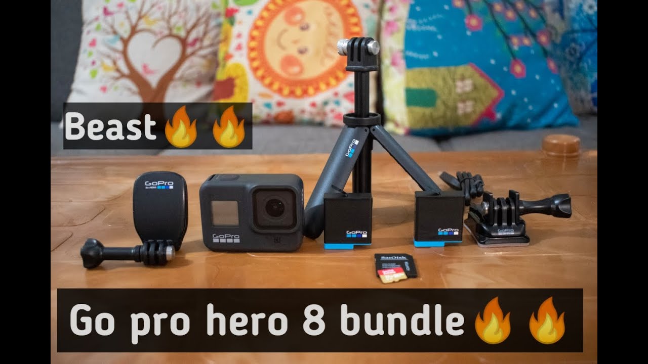 Go Pro Hero 8 Bundle Unboxing and First impression | Best action Camera ...