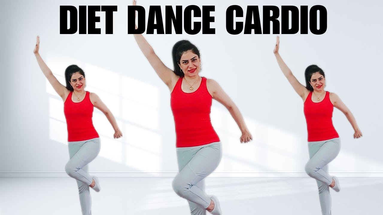 DIET DANCE WORKOUT | 15 MIN SWEATY CARDIO AEROBICS DANCE | KNEE ...
