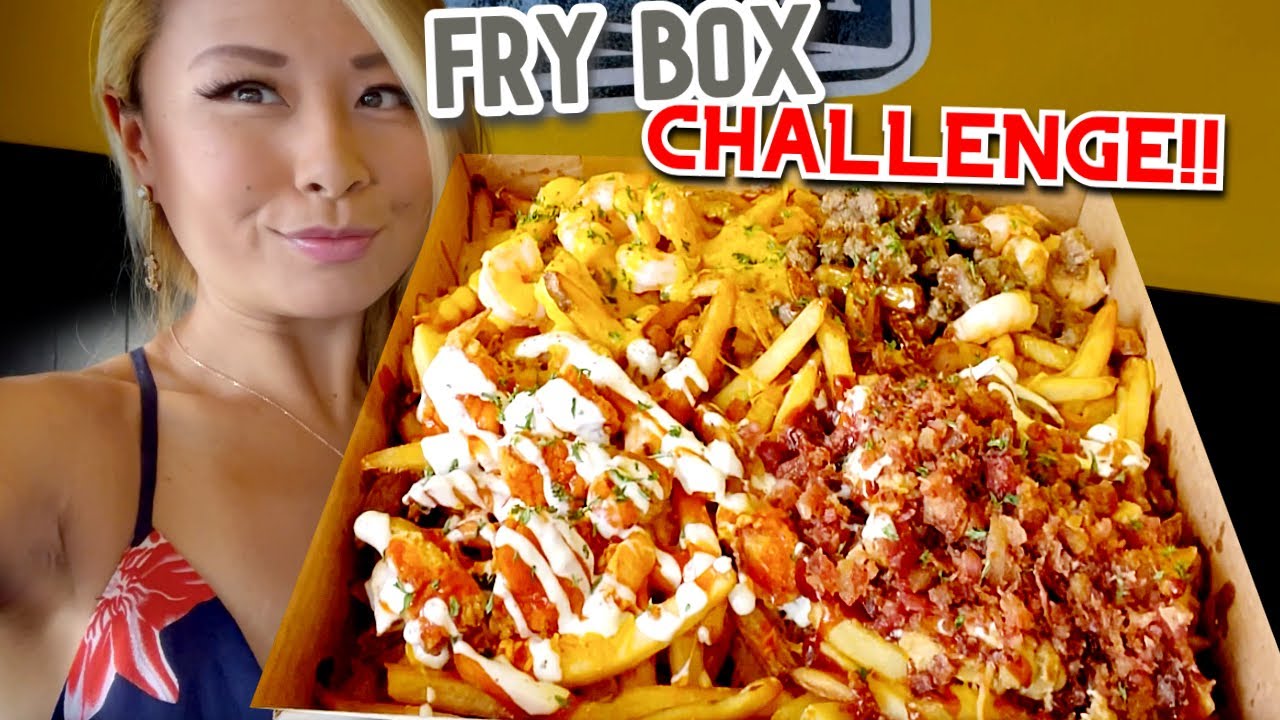 MASSIVE MR. FRIES MAN FRYBOX CHALLENGE in Santa Ana, CA!!! # ...
