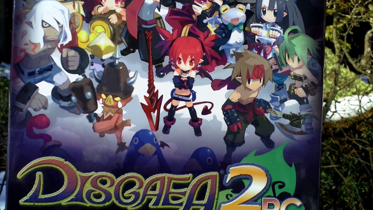 Disgaea 2 PC Unboxing (PC) ENGLISH - YouTube