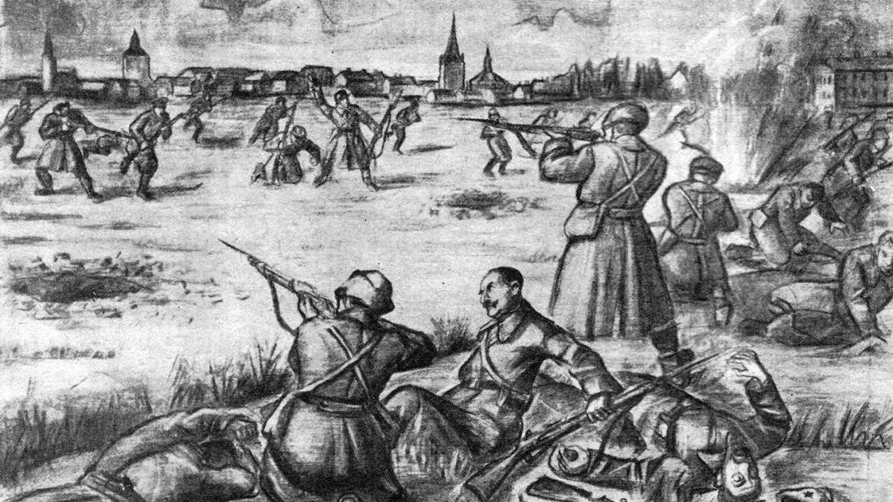 Eesti Vabadussõda. Narva lahing 1918 - YouTube