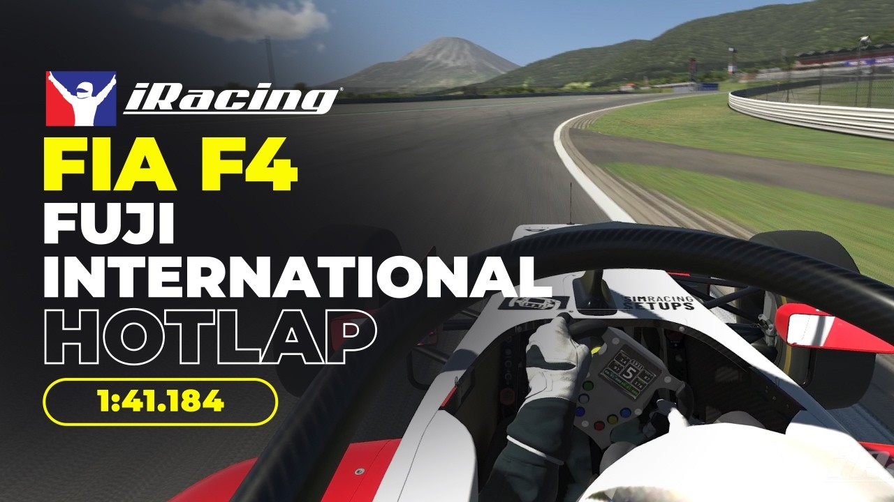 iRacing Onboard Lap: FIA F4 @ Fuji International (1:41.184) + Setup ...