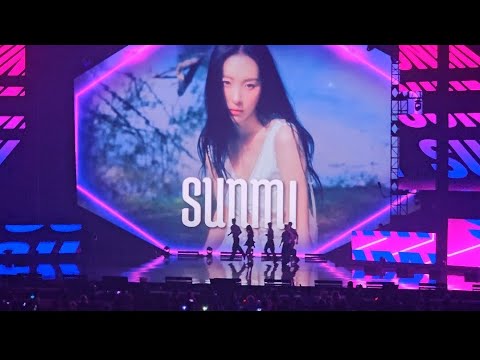 240914 KRAZY SUPER CONCERT: Sunmi pt.3 - YouTube