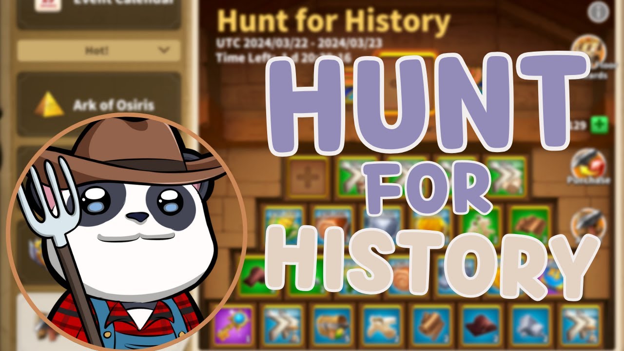TRY MY LUCK 】on Hunt For History! - / Rise of Kingdoms - YouTube