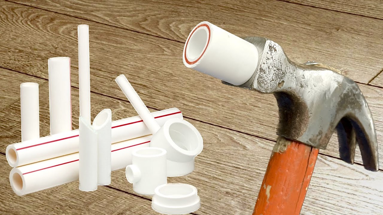 INSERT THE PLASTIC PIPE into the old hammer! Advice from a smart ...