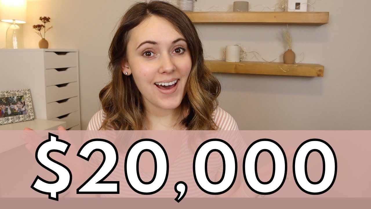 How I Saved $20,000 in 12 Months - YouTube