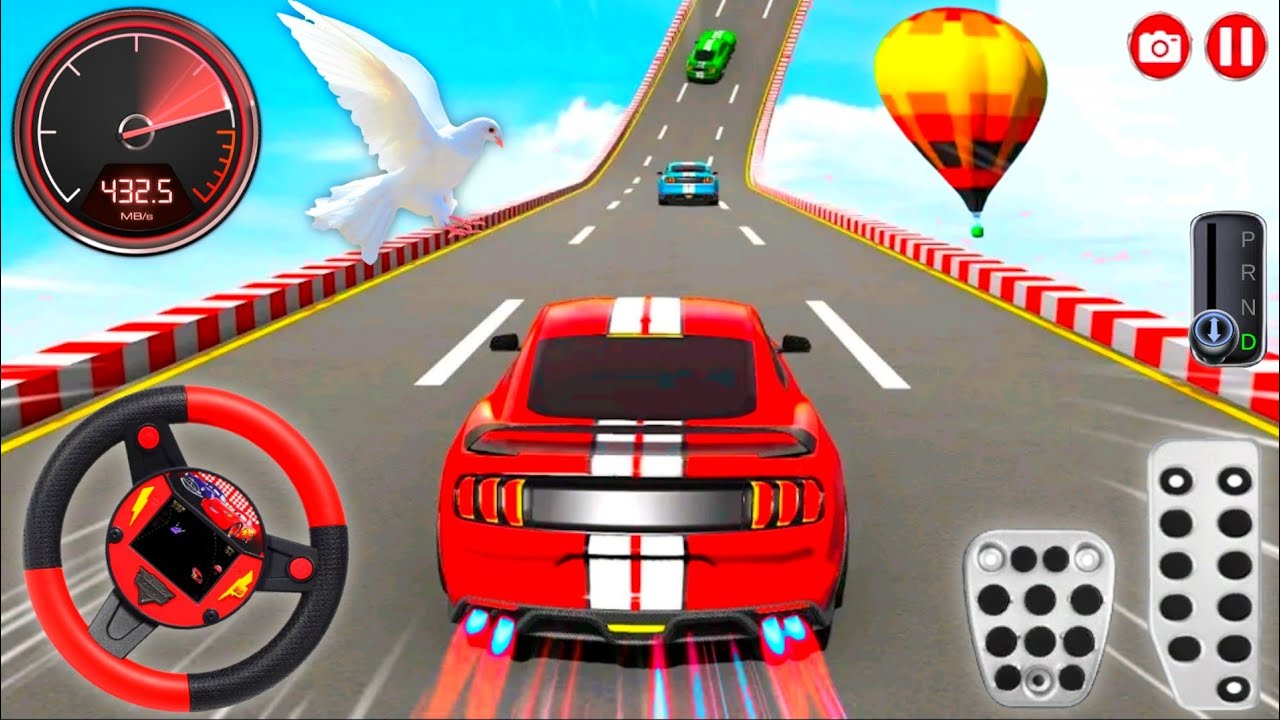 Muscle Car🚕 Stunts : Mega Racing Simulator Games 2021_#07 || Simulator ...