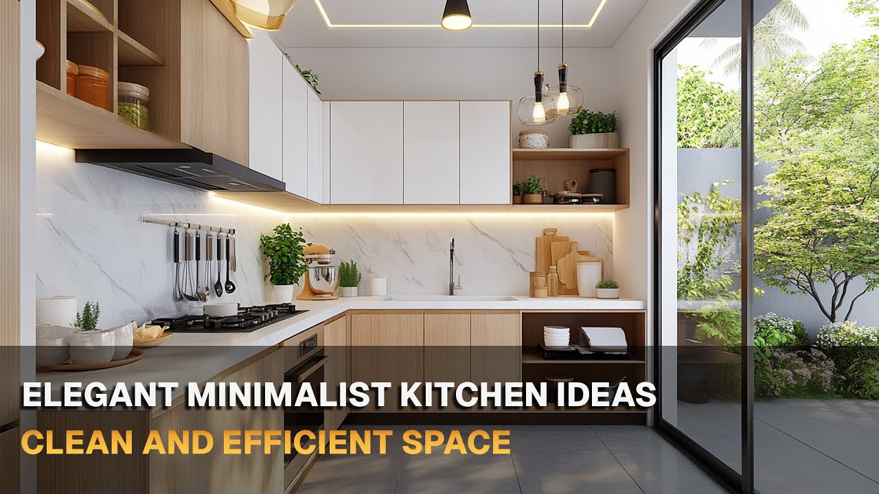 Elegant Minimalist Kitchen Ideas for a Clean and Efficient Space 🍴 ...
