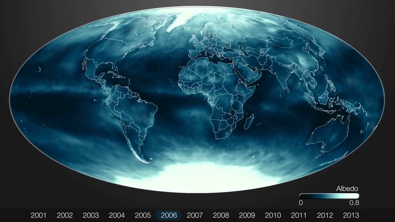 Variação do Albedo Global - NASA 2014 - YouTube