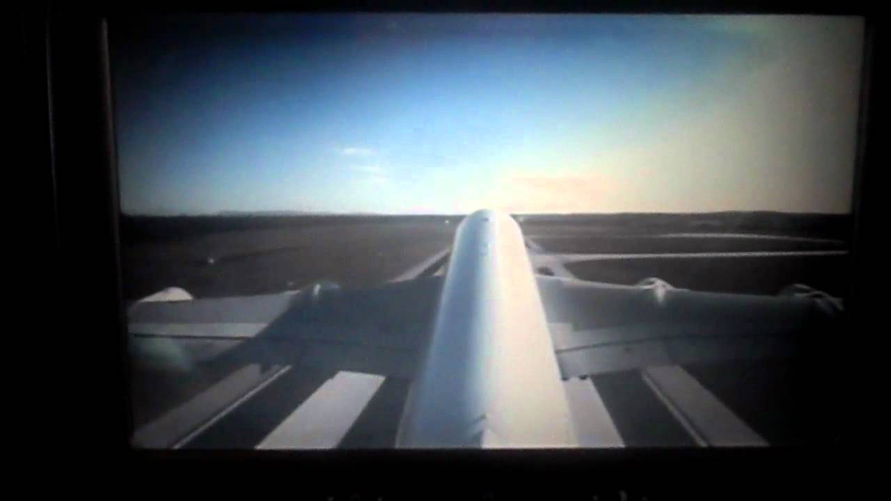 Qantas 93 tailcam takeoff from Melbourne on the A380 7/21/ - YouTube