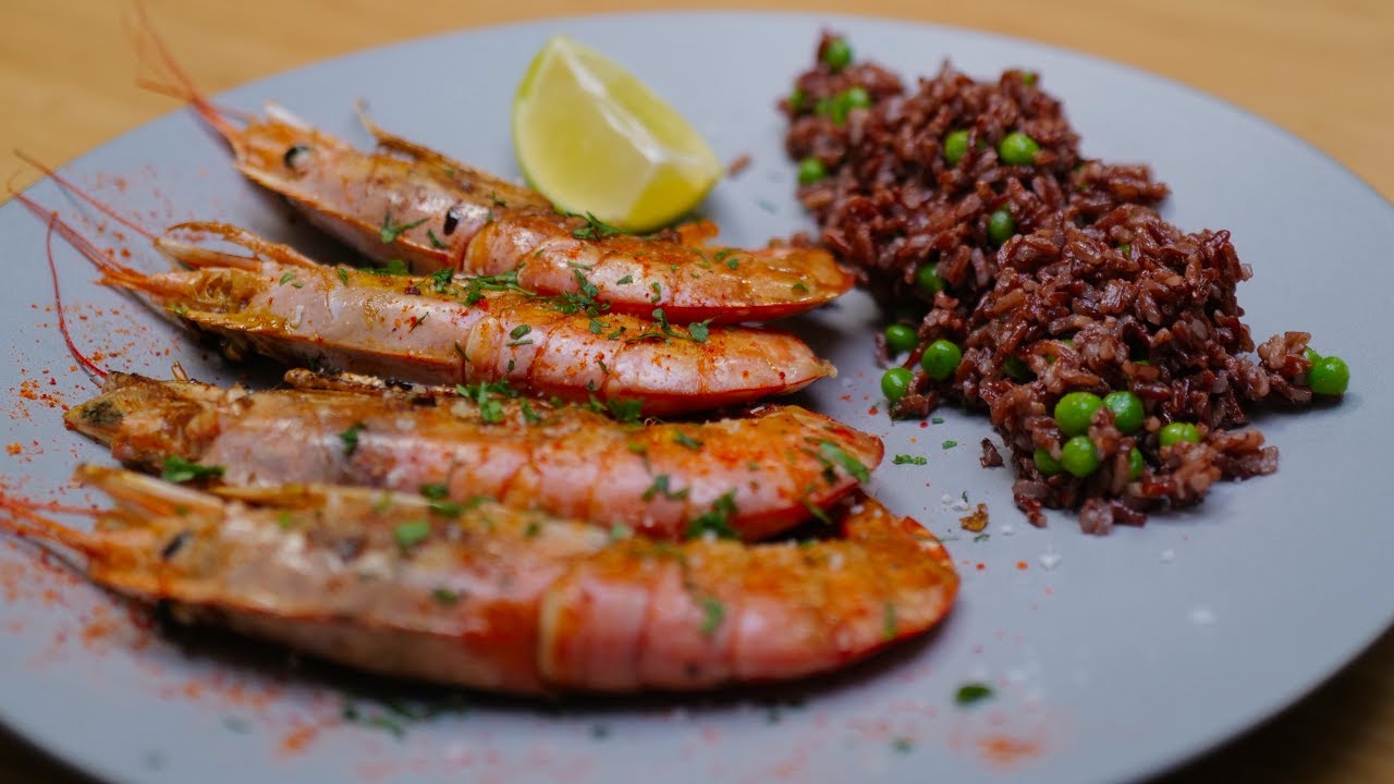 Recette de Crevettes à la Plancha 🦐 - YouTube