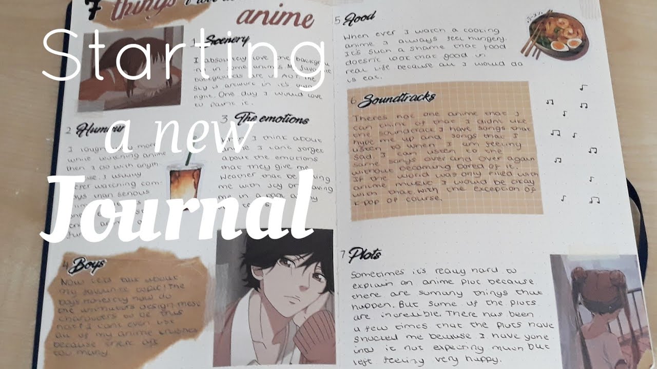 Starting a new anime journal - YouTube