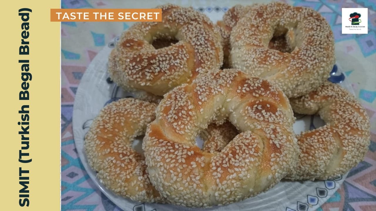 SIMIT (Turkish Begal Bread) recipe by Hasb E Zauq Cuisine| Turkish ...