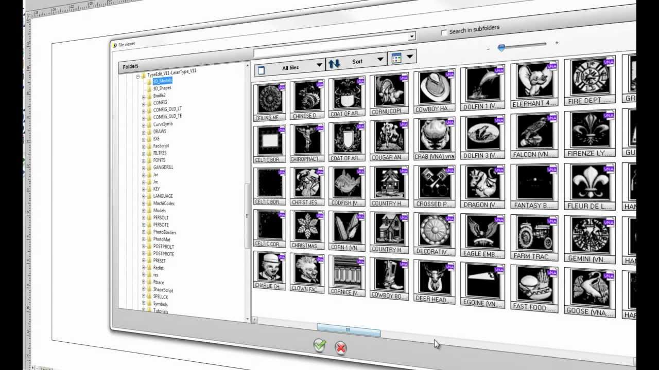 Type3 V11 - Hundreds of 3D Models - YouTube