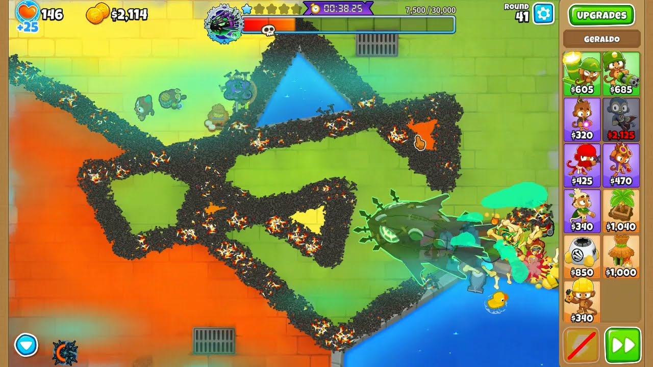 Elite Lych T1 With Carpet of Spikes - Cubism - BTD6 - YouTube